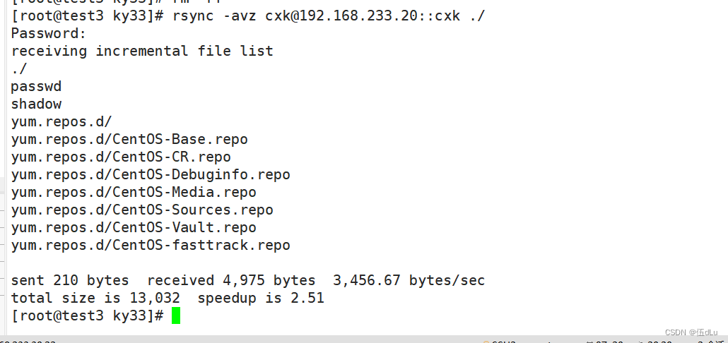 rsync 远程同步_rsync的ssh还是daemon-CSDN博客