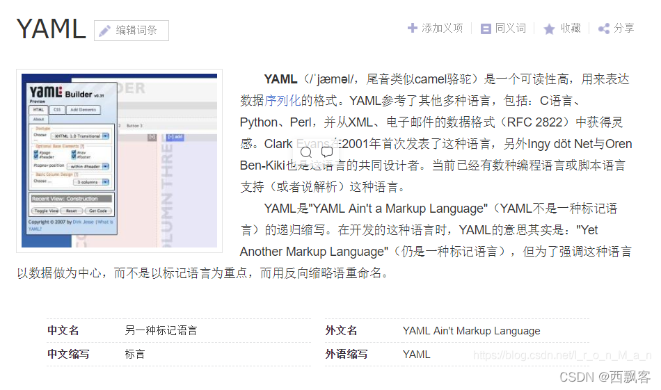 SpringBoot学习8 yaml语法讲解_在spring boot 哪个yaml语法用于定义属性名称和值之间的映射关系-CSDN博客