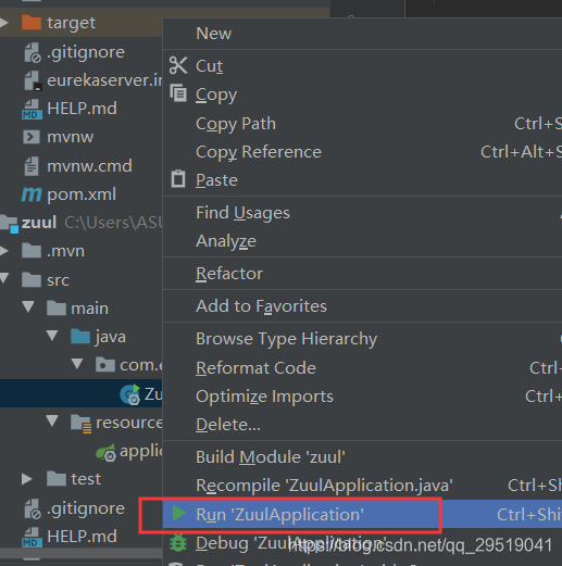 SpringCloud Zuul 网关搭建及配置_zull网关搭建配置-CSDN博客