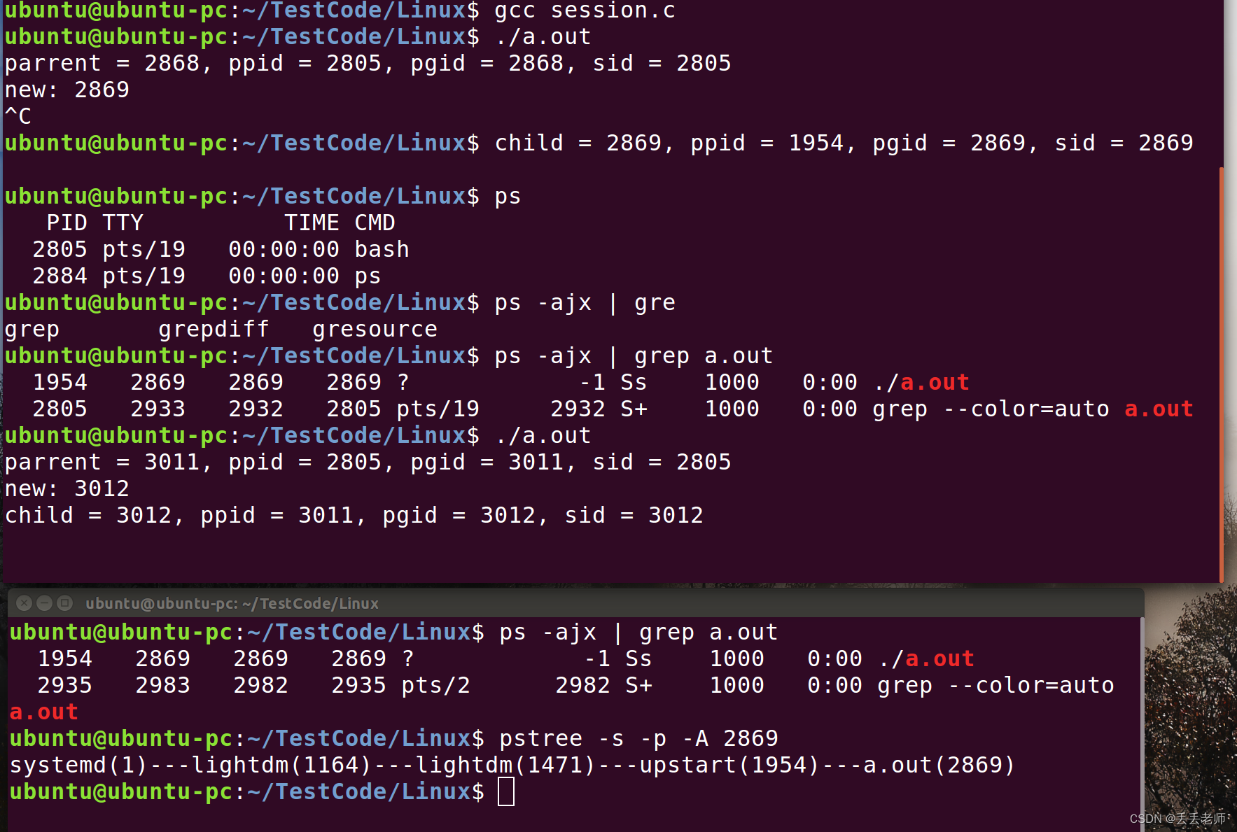 Linux进程租_学习笔记_linux pgid-CSDN博客