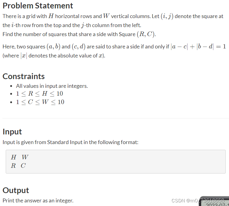 AtcoderABC250场_atcoder abc250 g(贪心)-CSDN博客