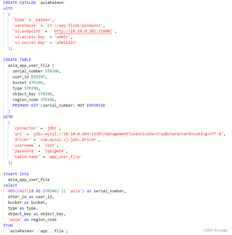 基于dinky+paimon整库同步完成实时数据仓库_dinky paimon-CSDN博客