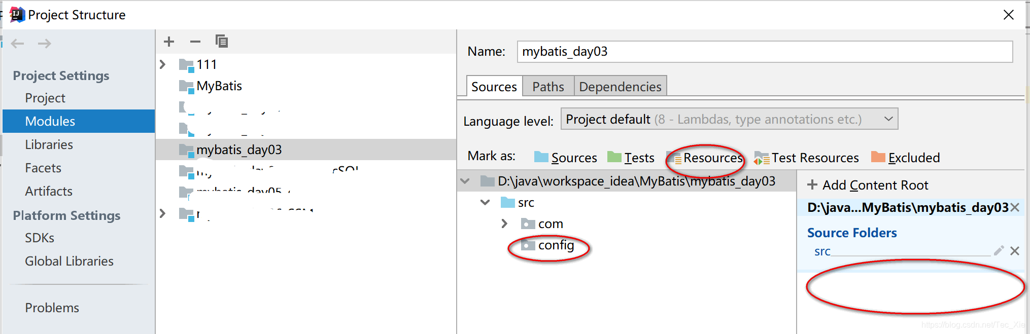 IDEA spring整合Mybatis出现Error parsing SQL Mapper Configuration.java.io.IOException:异常的解决方式_error ...