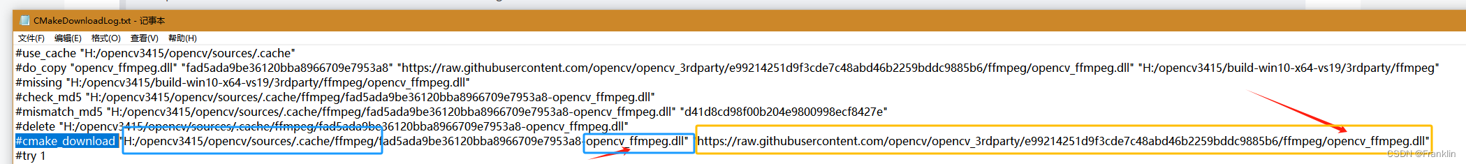 Cmake编译Opencv3.3.1遇到有些文件无法下载的错误解决：_cmake编译opencv下载失败-CSDN博客