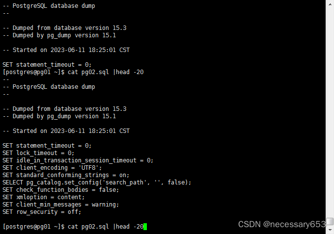pg_dump,pg_dumpall,pg_restore备份、备份恢复工具的相关应用-CSDN博客