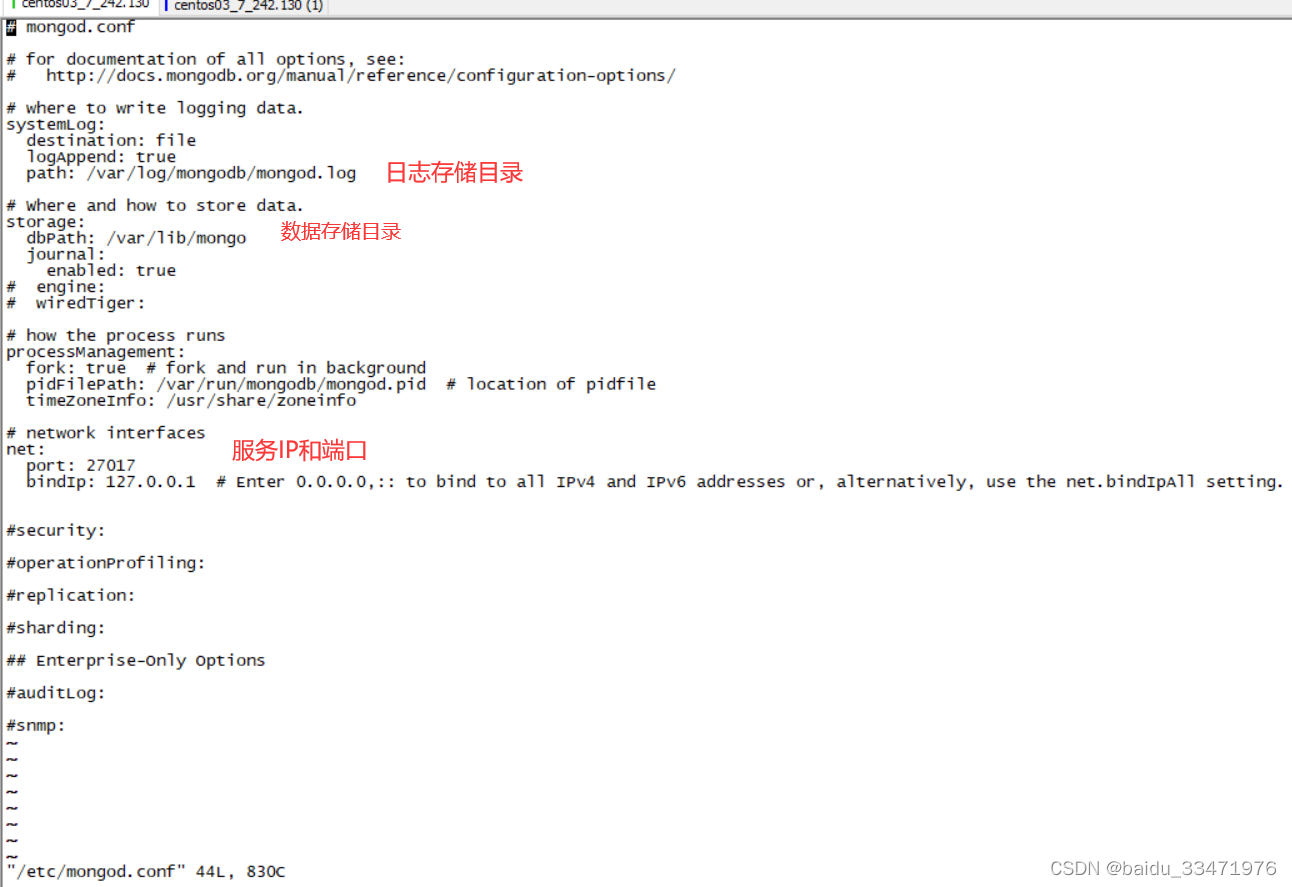 centos7安装mongoDB_mongo centos.conf-CSDN博客