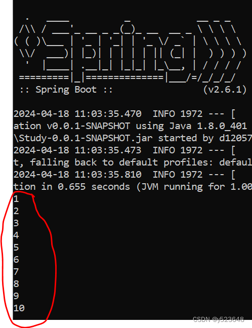 创建SpringBoot控制台程序并打包运行(Windows)_spring boot 控制台程序-CSDN博客