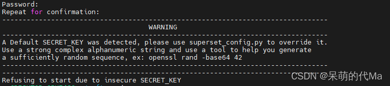 Linux使用docker完整安装superset3,同时解决please Use Superset Config Py To Override It报错 Centos Docker安装