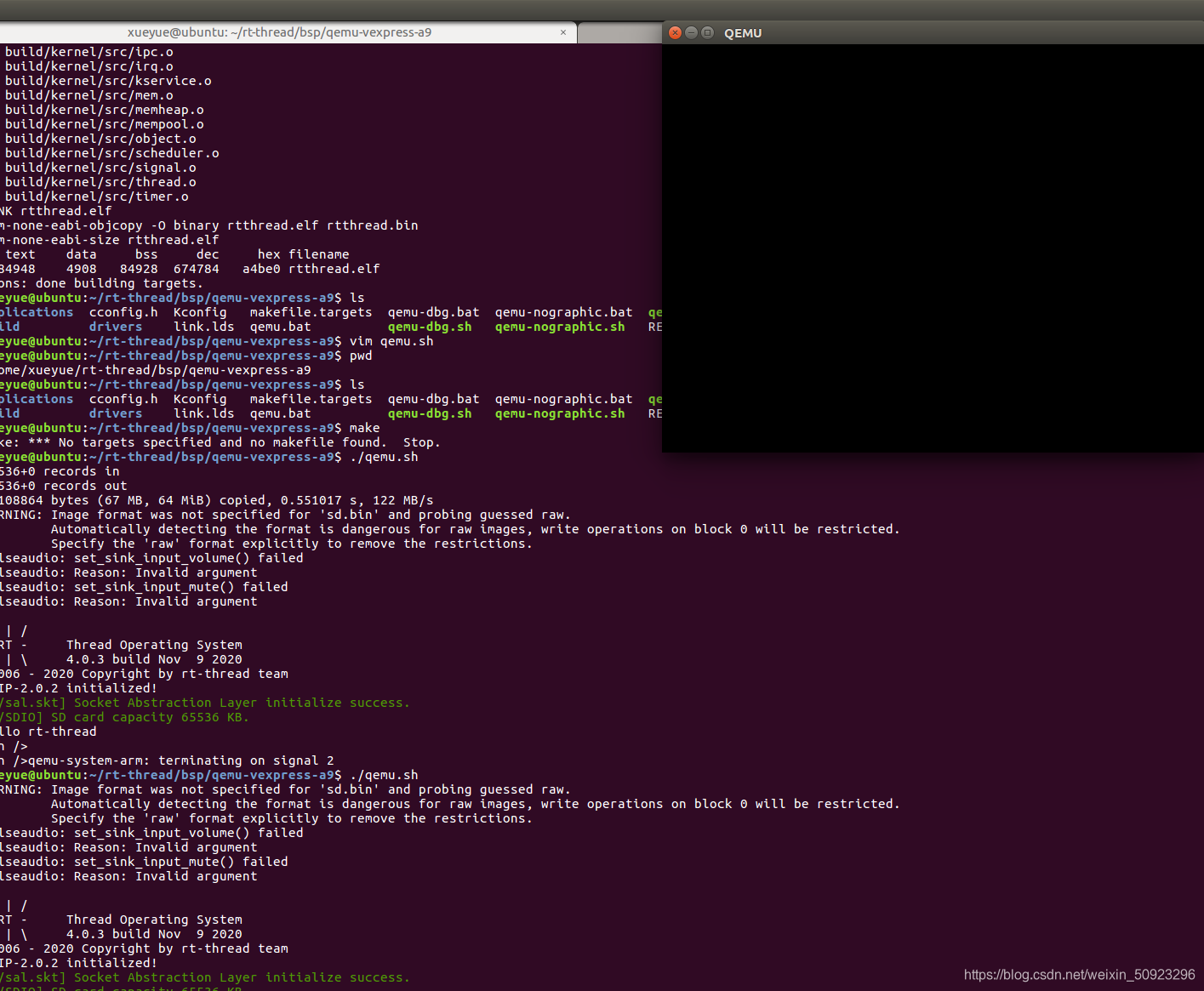 rt-thread在linux上编译_armlinux编译rt-thread-CSDN博客