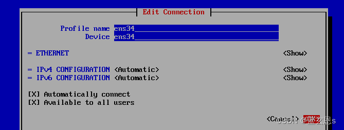 nmtui解决network-scripts目录下无网卡对应配置文件问题_network-scripts下无网卡配置文件-CSDN博客