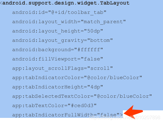 设置Tablayout 文字和下划线宽度一样_tabindicatorcolor 线跟文字-CSDN博客