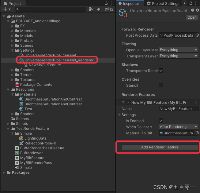 Unity Render Feature示例_unity renderer feature decall-CSDN博客