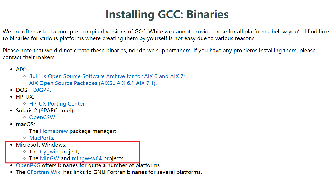[GCC][转载]windows上GCC区别_winlibs-CSDN博客