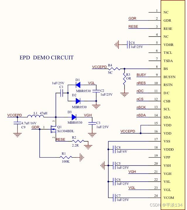 EPD屏幕+STM32F103ZET6 _02_vcom and data interval setting(cdi)-CSDN博客