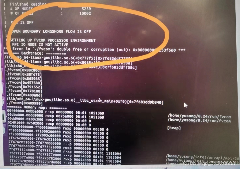 FVCOM关于内存泄漏和OBC文件行数不匹配的问题_fvcom fatal error! the number of rows of data in t-CSDN博客