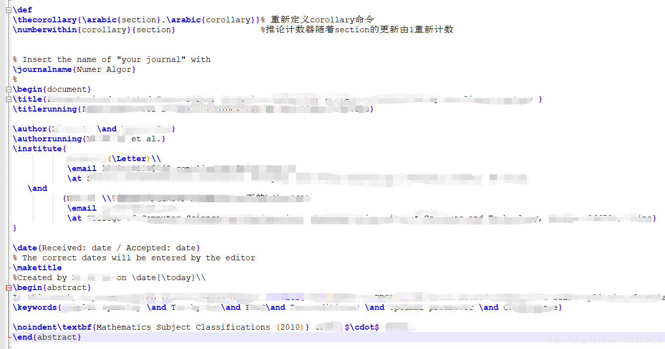Springer 投稿模板latex，可在ctex上运行_spring投稿latex 模板-CSDN博客