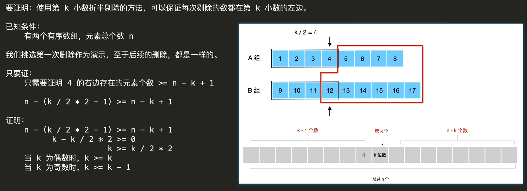 Leetcode 4 第 K 小数详解leetcode Csdn专栏