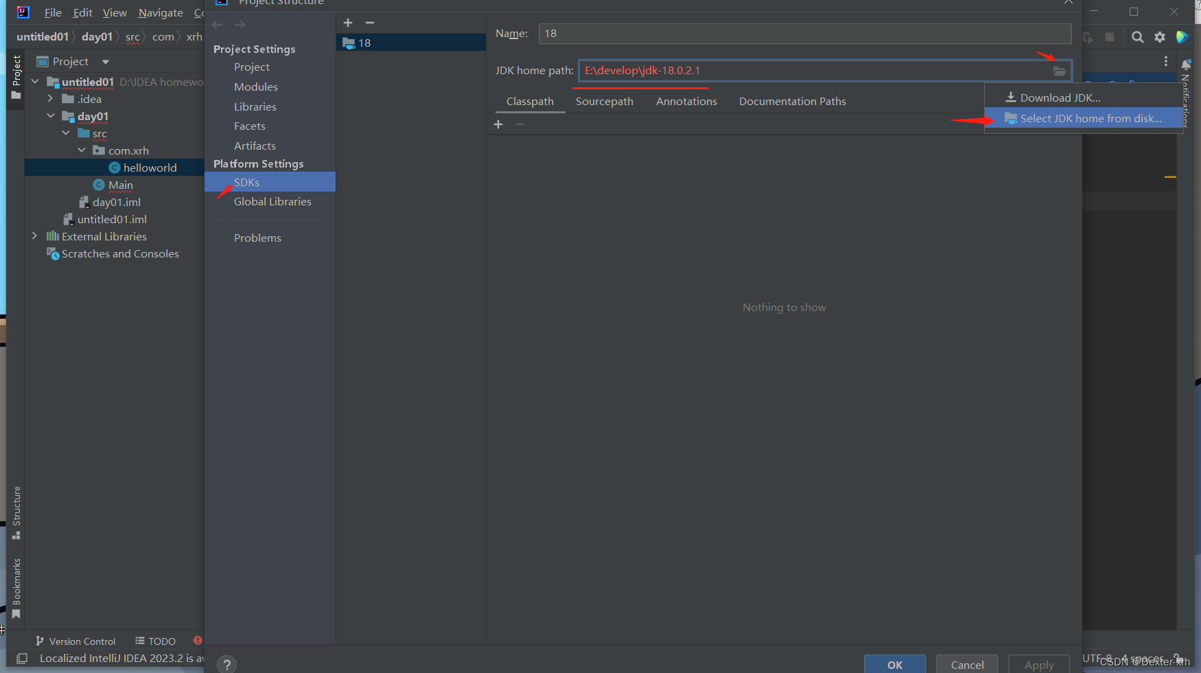 IDEA磁盘找不到JDK_idea14 找不到jdk-CSDN博客