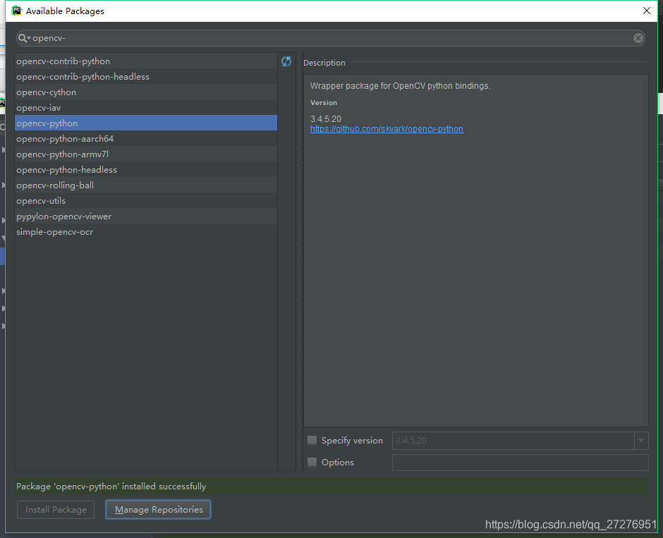 【opencv】python安装openCV（pycharm配置）_独脚行-2048 AI社区