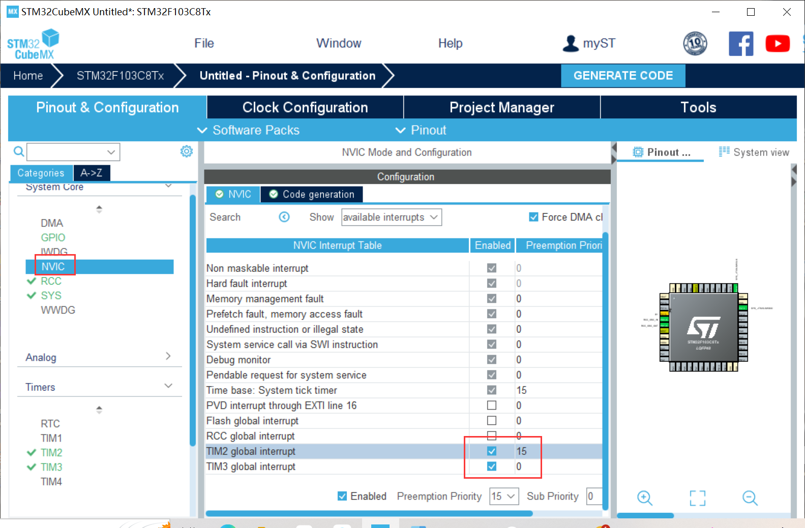 STM32F103定时器应用：LED控制、PWM同步及超声波测距,-CSDN博客