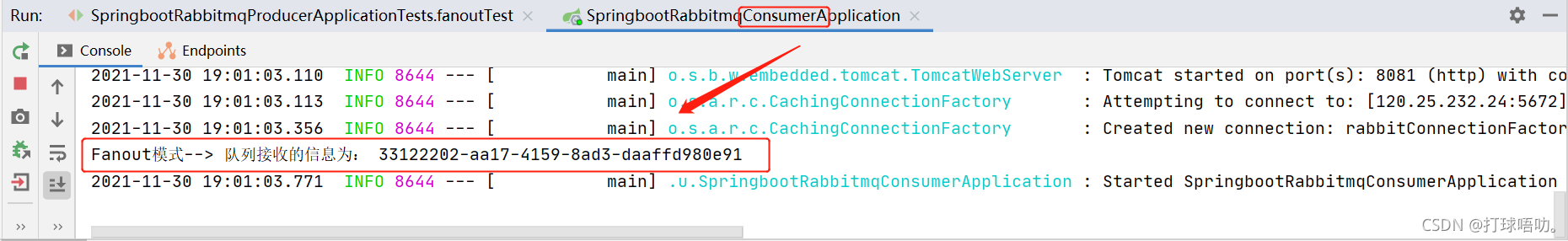 Springboot配置实现rabbitmq中的fanout（发布订阅）模式的案例（intellij Idea ，非注解配置）springmvc非注解编写 Rabbitmq Csdn博客