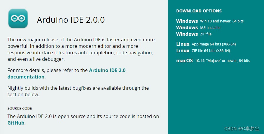 Arduino Ide安装过程及esp32下载arduino官网 Csdn博客