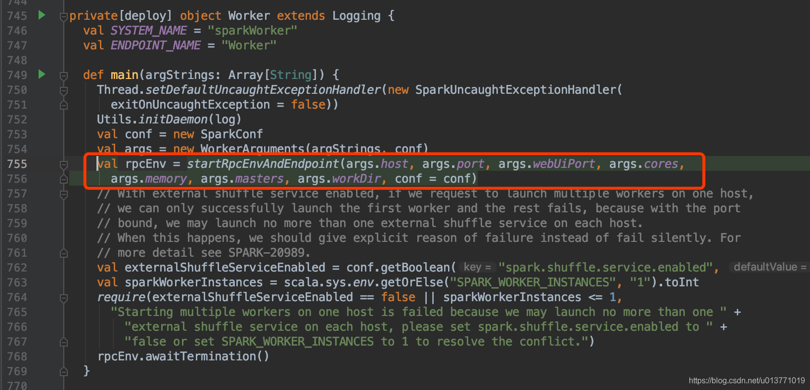 Spark Worker 启动流程及源码详解_spark start worker-CSDN博客