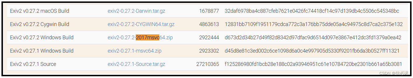 Exiv2 —— exiv2介绍及下载搭建环境（Vs2017）-CSDN博客