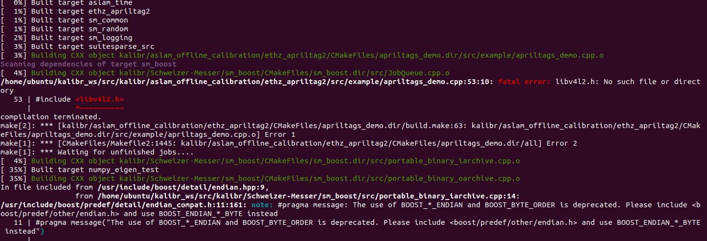 Ubuntu 20.04 + ROS Noetic + OpenCV 4.10编译kalibr相机标定功能包_kalibr使用opencv4编译-CSDN博客