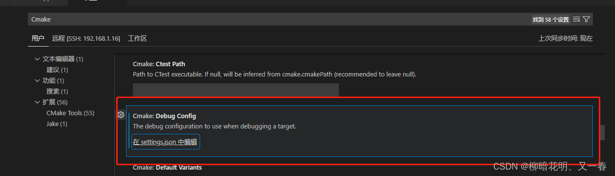 vscode+Linux+CMake开发环境配置简单配置(亲测可用)_linux vscode cmake配置-CSDN博客
