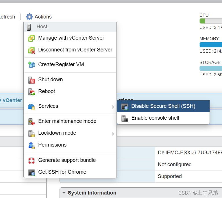 VMware ESXi 6.7.0 开启SNMP服务_esxi如何设置snmp-CSDN博客