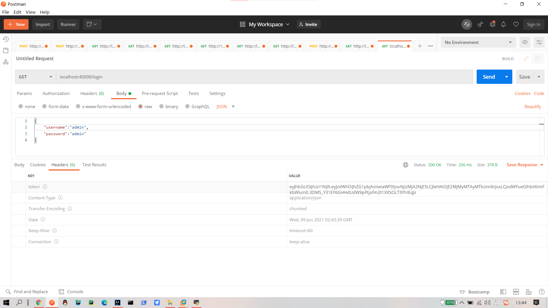 JWT生成token及报错解决方案_jwt报错-CSDN博客