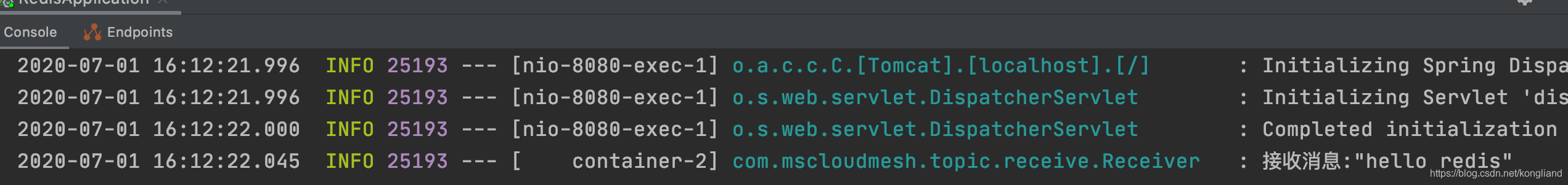 Spring Boot Redis实现基于 发布订阅”模型的消息队列springboot 订阅发布 Csdn博客