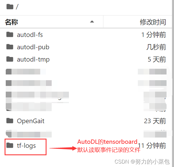 【OpenGait 开启 AutoDL 云服务器的 TensorBoard 可视化】_autodl怎么跑可视化-CSDN博客