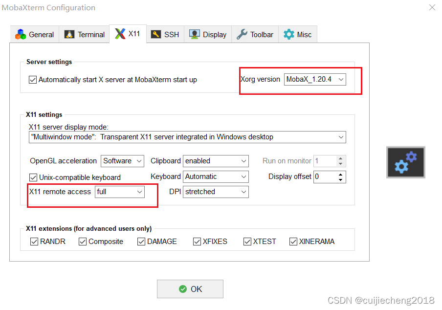 MobaXterm无法调出图形界面_mobaxterm图形化界面-CSDN博客
