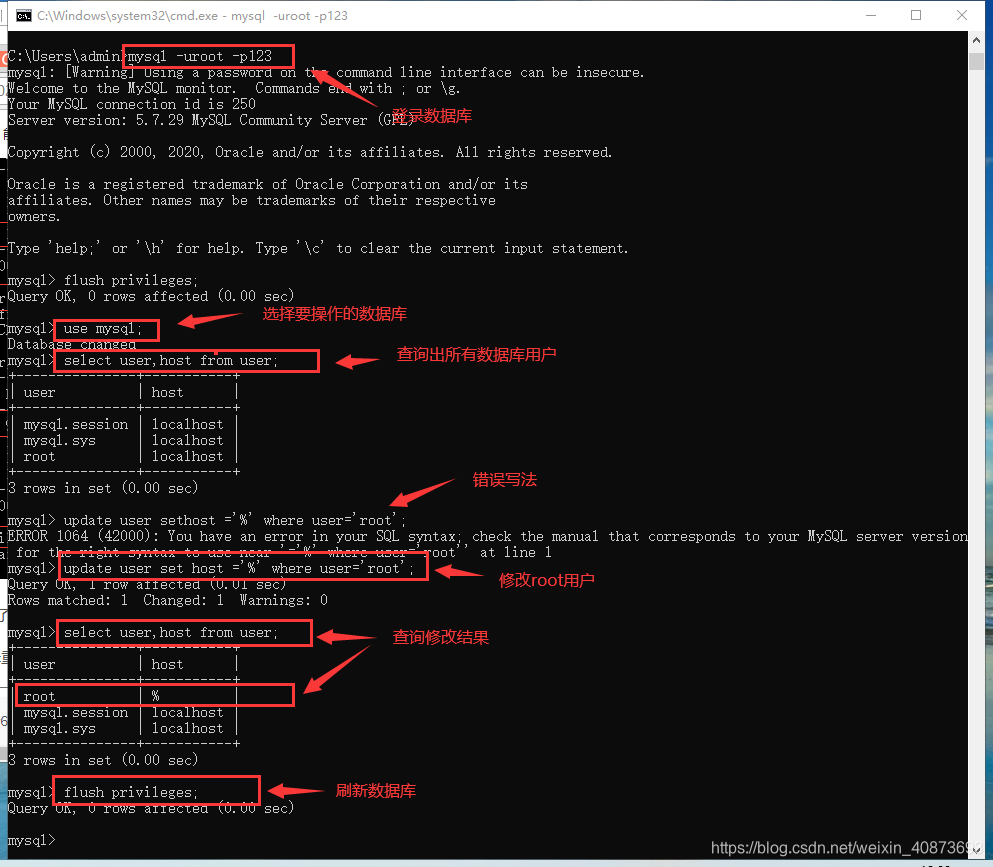 java.sql.SQLException: null, message from server: “Host ‘xxx.xxx.xxx.xxx‘ is not allowed to ...