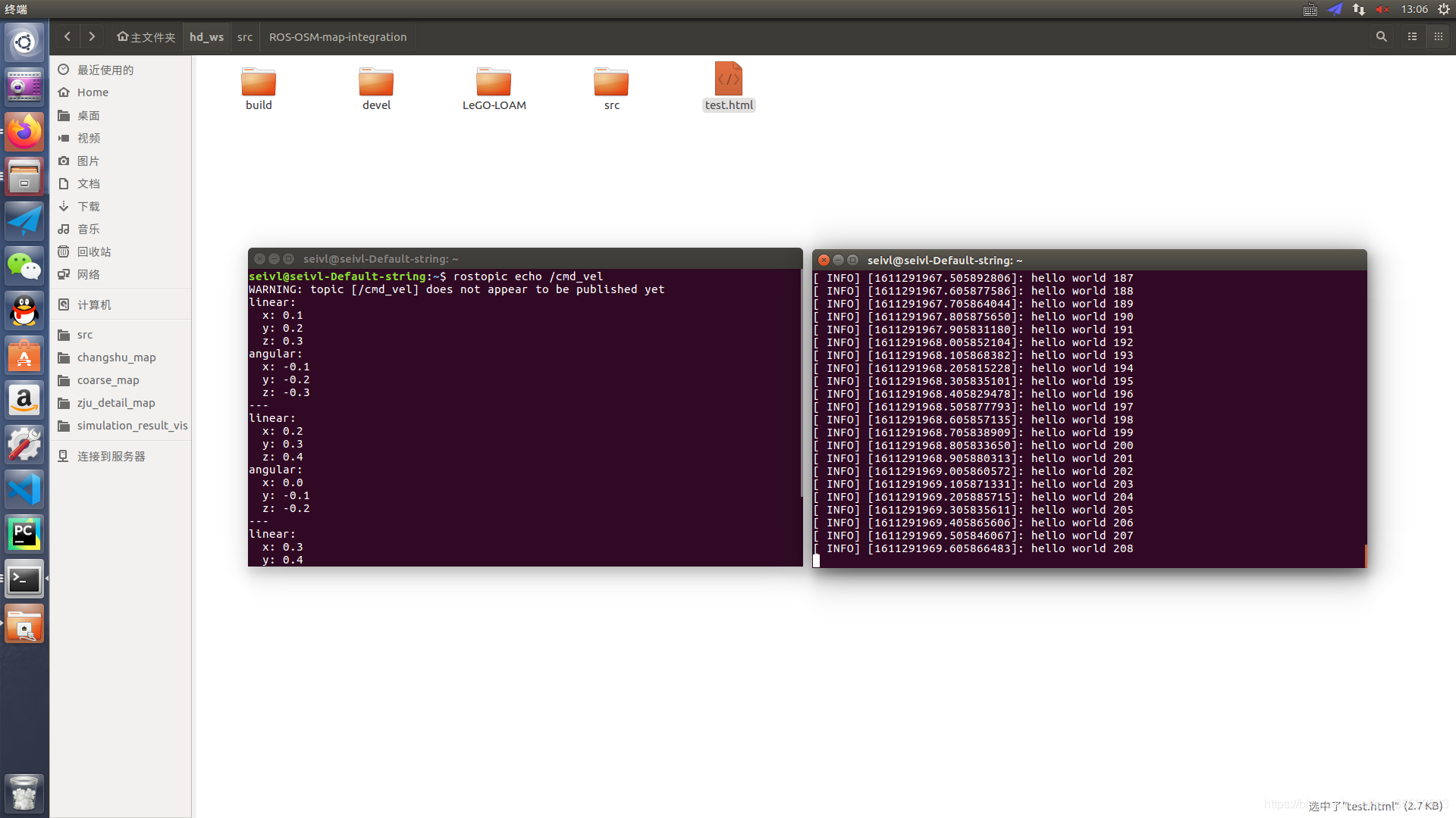 ROS与Web交互实践：使用RoslibJS连接和操作ROS节点-CSDN博客