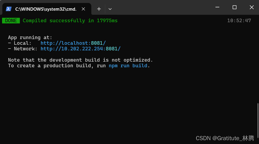 Vue工程化开发和脚手架vue Cli运行vue项目目录不能有中文吗 Csdn博客
