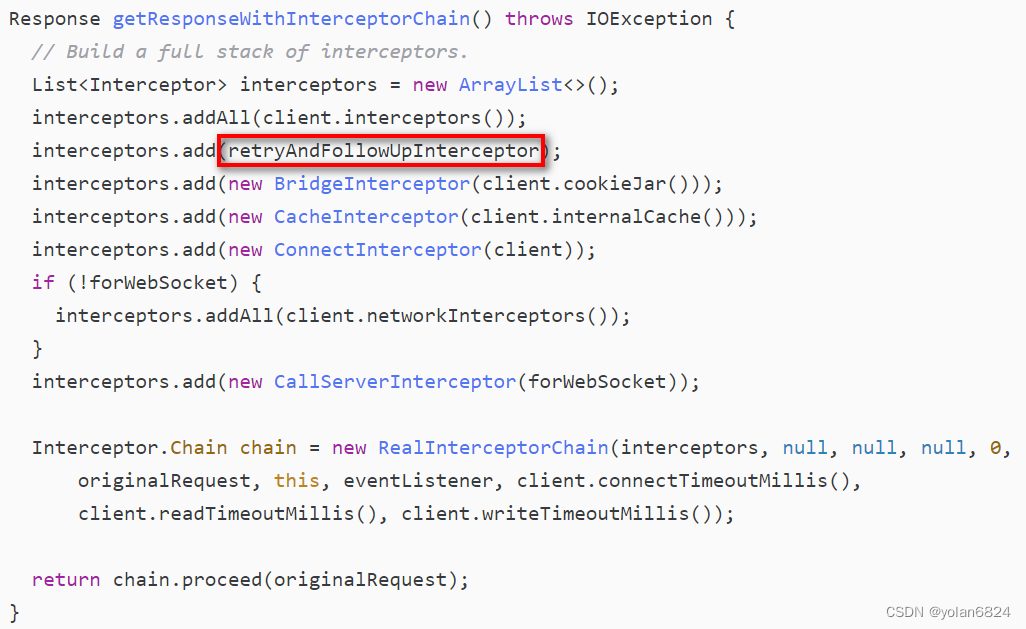okhttp篇4：RetryAndFollowUpInterceptor_retryonconnectionfailure会重试多少次-CSDN博客