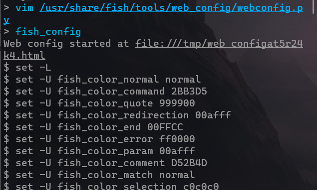 wsl中ubuntu使用fish_config报错_fish config-CSDN博客