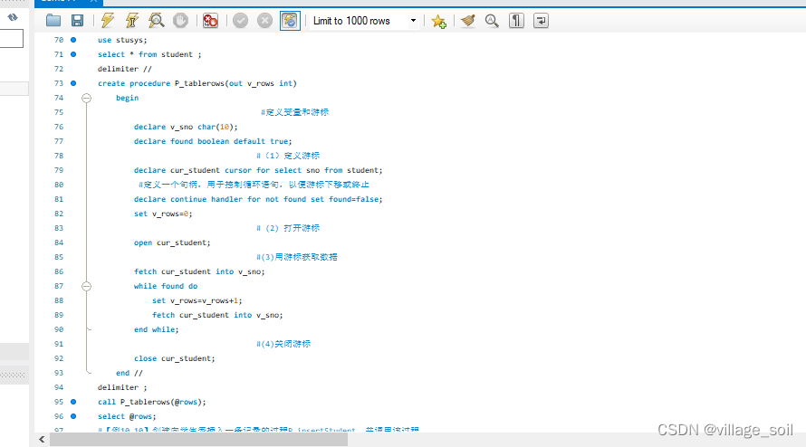 第10章 存储过程与存储函数（示例代码）存储过程和存储函数实验代码 Csdn博客