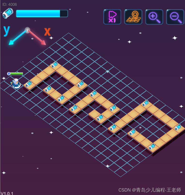 ICode国际青少年编程竞赛- Python-5级训练场-带参数函数_icode带参数函数-CSDN博客