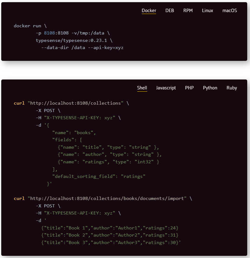 快如闪电的开源搜索引擎：Typesense ，比Elasticsearch更快更易用_比es快十几倍的搜索引擎-CSDN博客