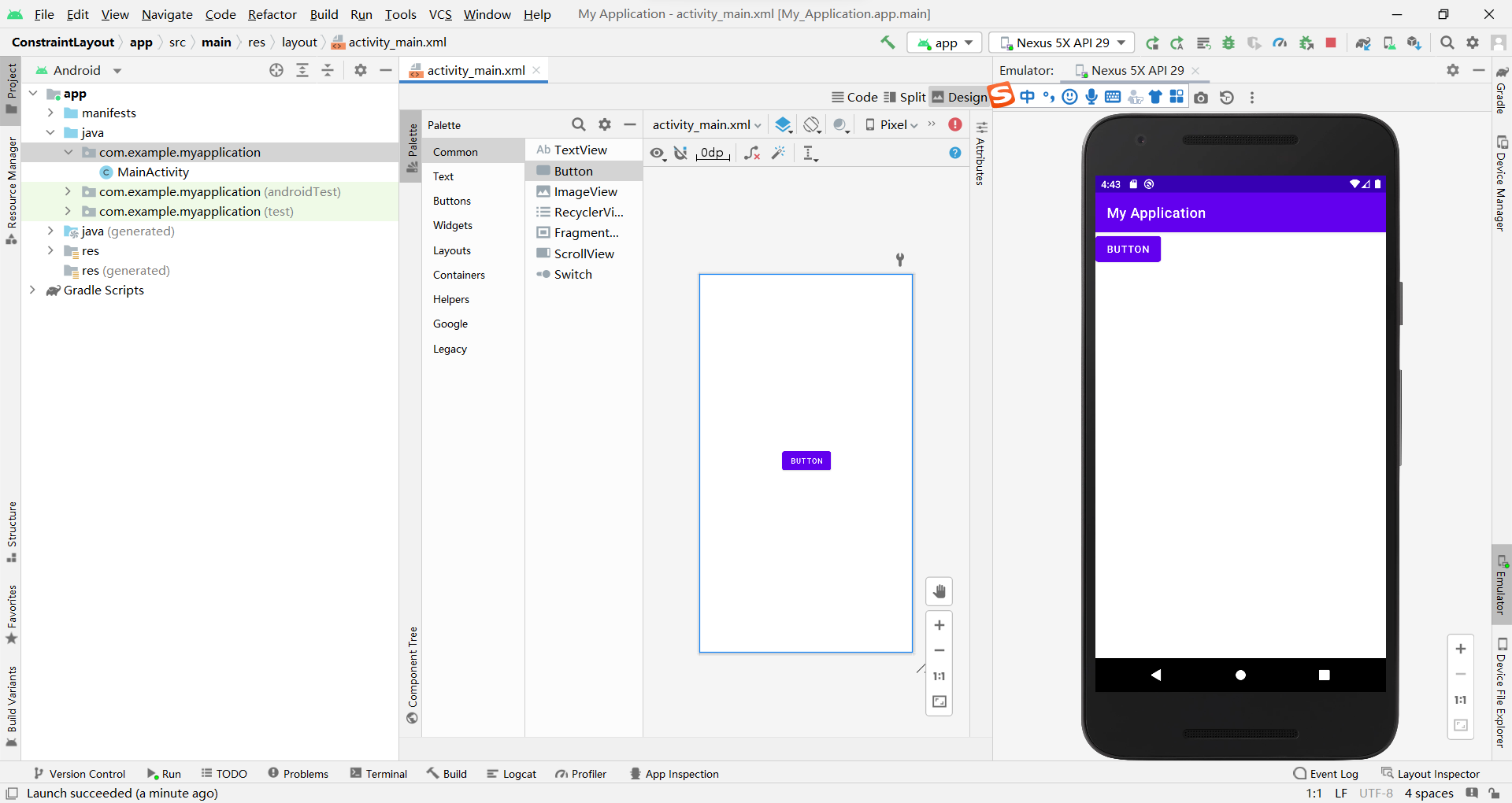 Android studio笔记:安卓基本开发布局（ConstraintLayout）_android studio constraintlayout-CSDN博客