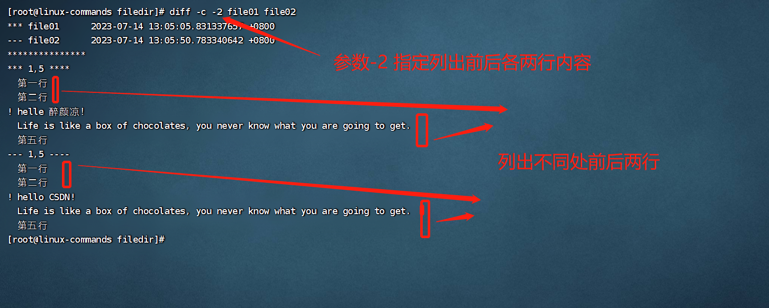【Linux命令】 cmp & diff_linux cmp-CSDN博客