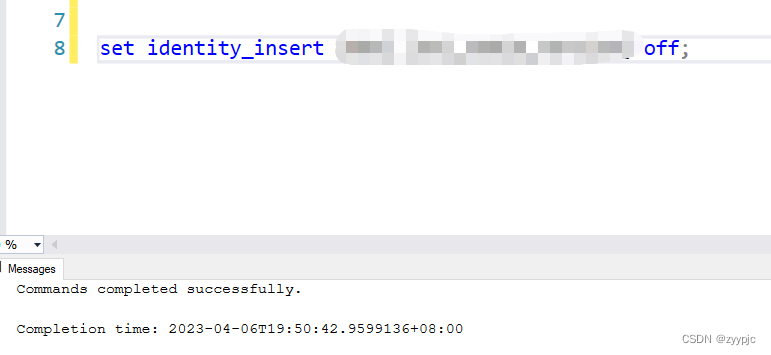 关于Azure SQL DB中插入数据遇到Msg 544:Cannot insert explicit value for identity column in table xxx问题_sql ...