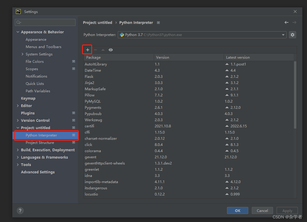 selenium 在pycharm中安装selenium_pycharm安装selenium库-CSDN博客