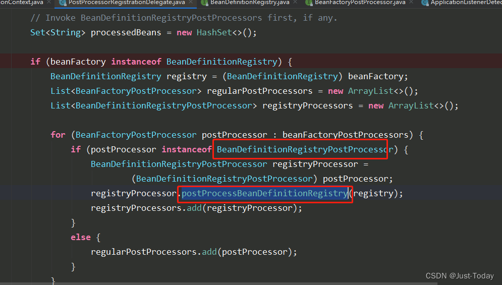 Spring-分析BeanFactoryPostProcessor后置处理器_实现postprocessbeanfactory的后置处理器-CSDN博客