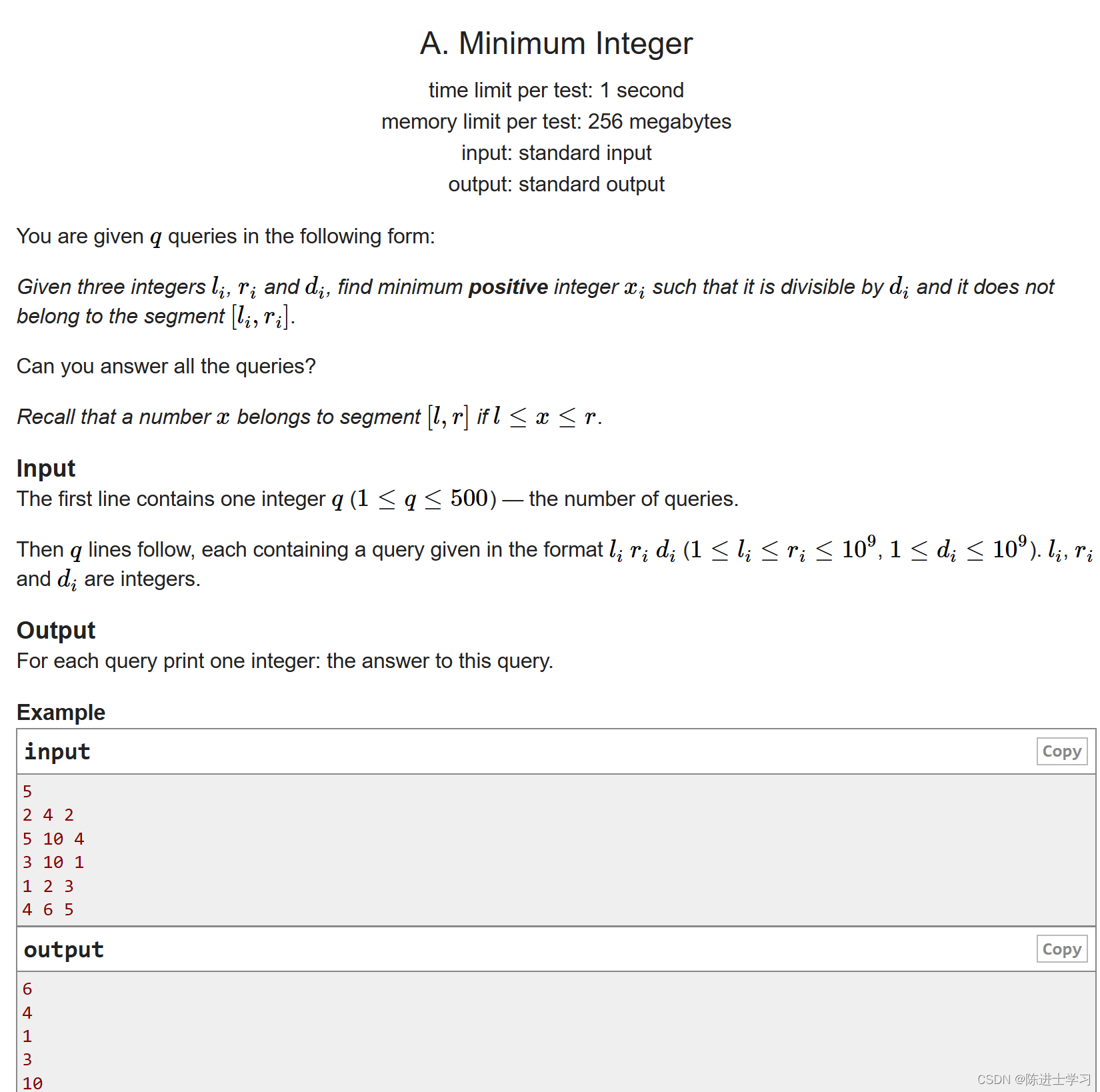 1000*A. Minimum Integer（数学&规律）-CSDN博客