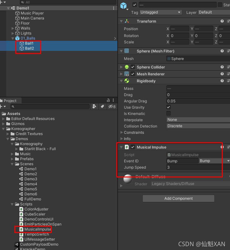 Unity Koreographer 之二 音乐制作插件中 Demo 的实现过程说明演示_koreographer professional edition-CSDN博客